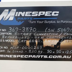 CAT 6060 Rotary Joint – Connection | Minespec Parts