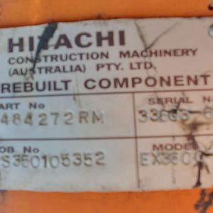 Hitachi EX3600-6 Backhoe Excavator — HCM18M00E00001037 | Minespec Parts